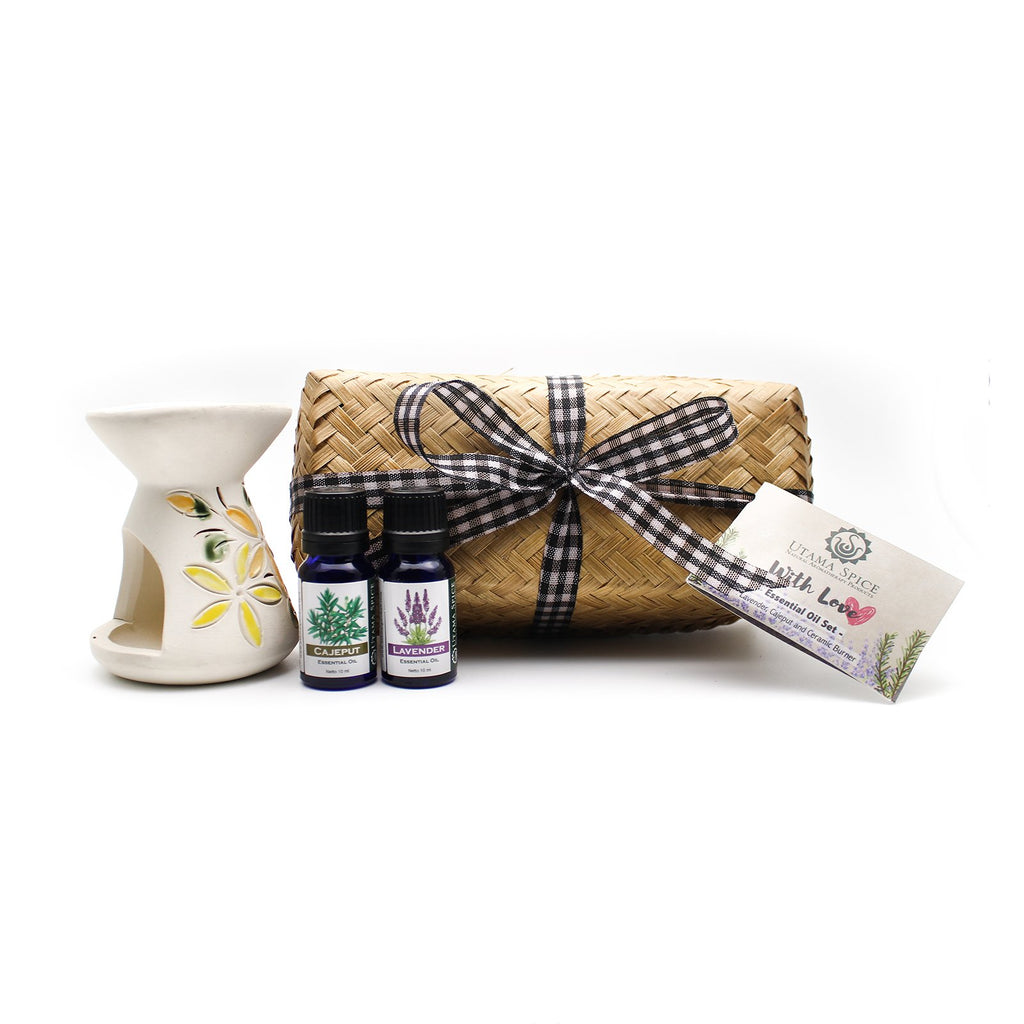"With Love" Essential Oil & Diffuser Gift Set – Utama Spice Singapore