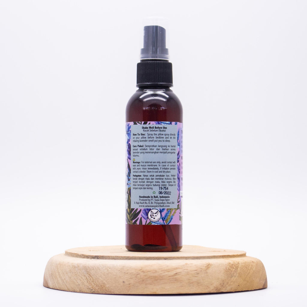Pillow Spray (Sleep & relaxation) 100ml – Utama Spice Singapore